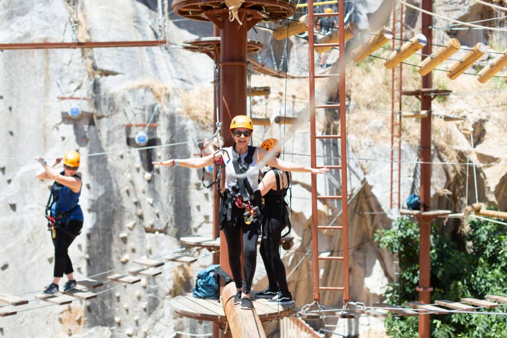Ropes and Rafting Package - Quarry Park Adventures