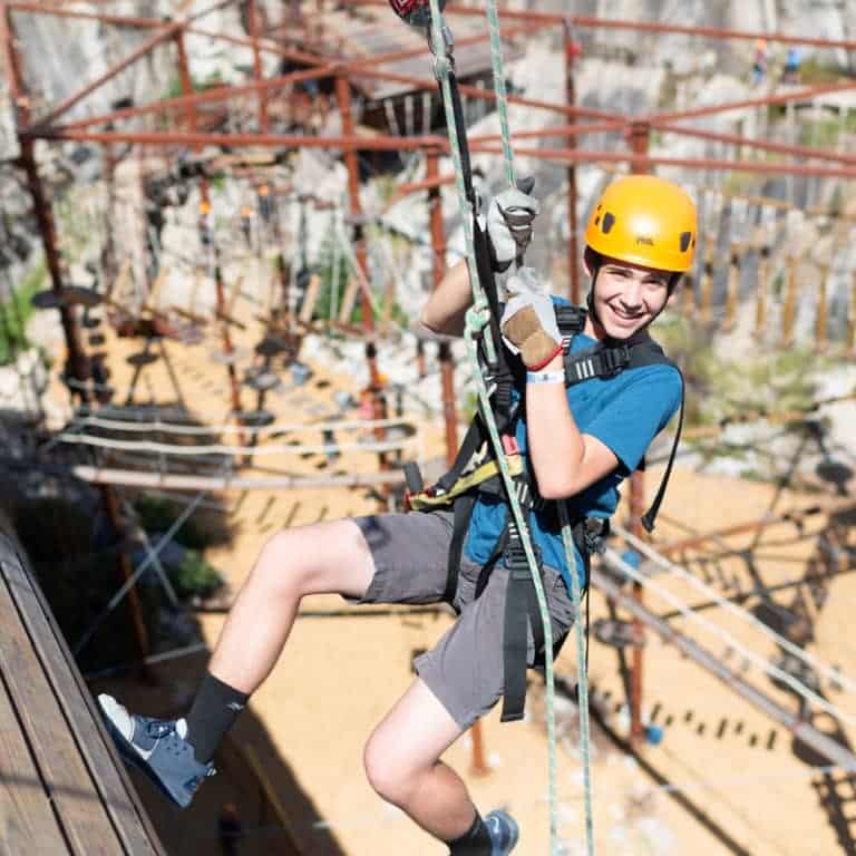 Quarry Park Adventures - Zip lines - Family Fun - Northern California